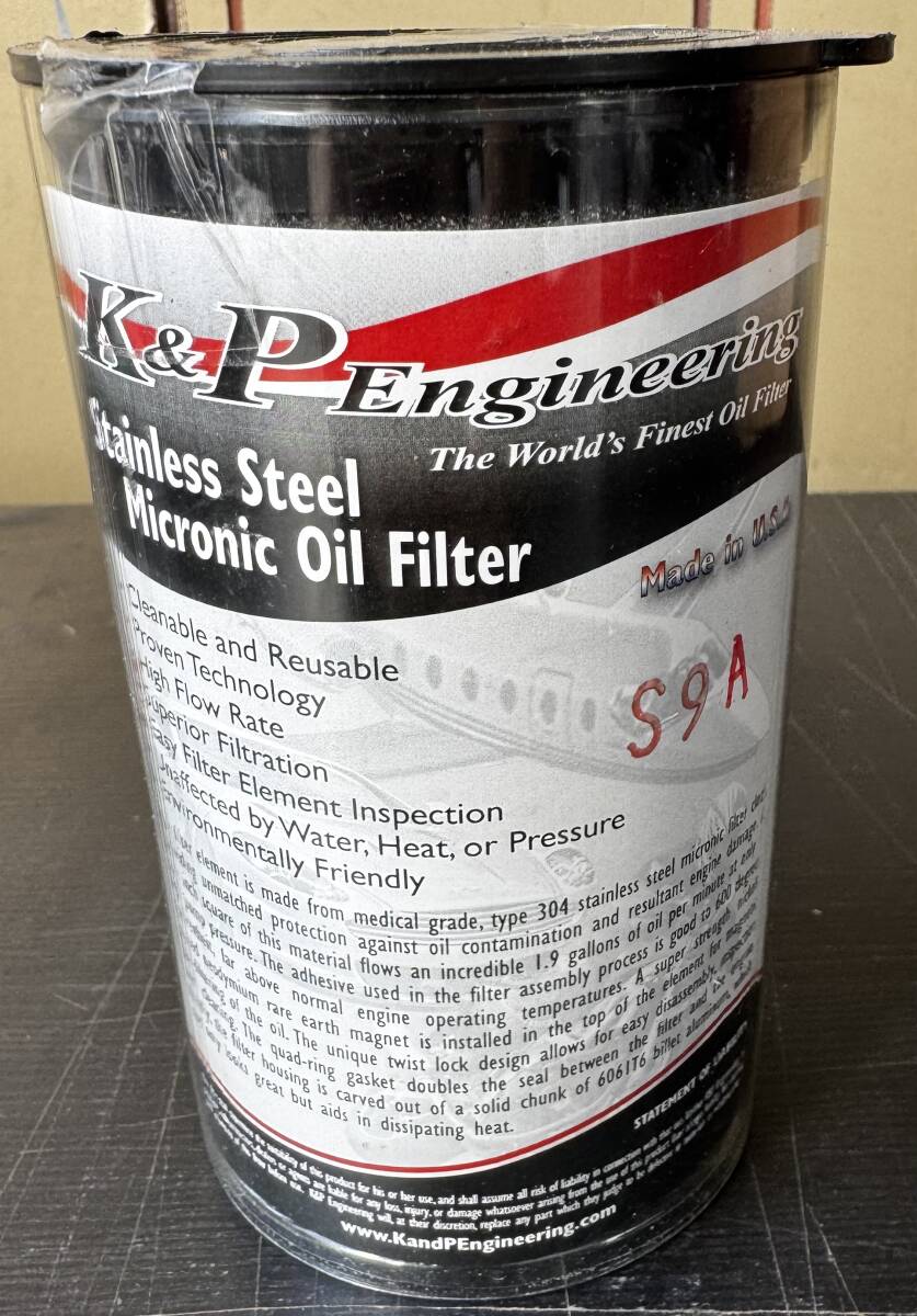 Yahoo!オークション - S9A K&Pエンジニアリング 高性能オイルフィルタ...