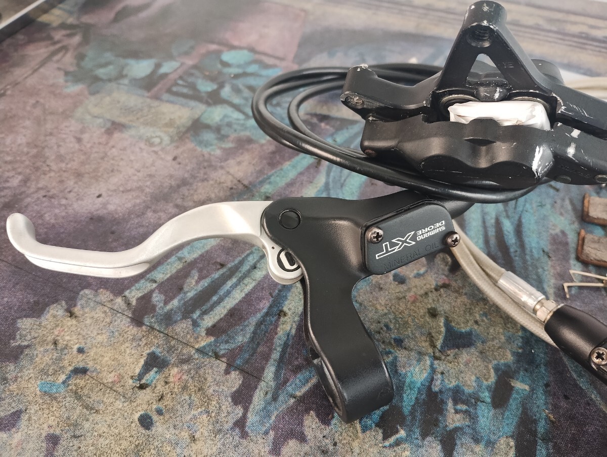 Yahoo!オークション - ジャンク シマノ br-m755 bl-m755前後セット デ...