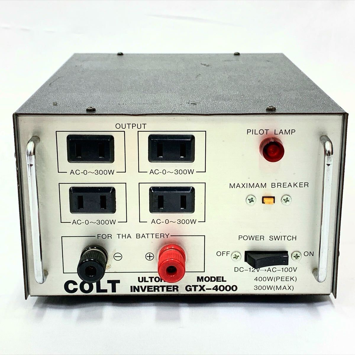 Yahoo!オークション - COLT コルト GTX-4000 ウルトラインバーター R尼...