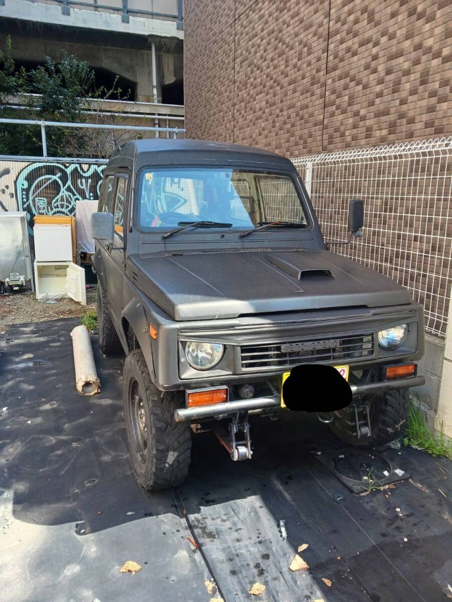 Yahoo!オークション - 大阪発 H4 スズキ ジムニー バン V-JA11V改 5MT...