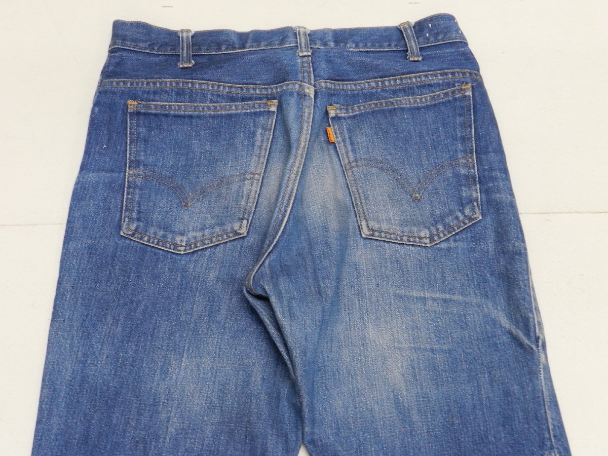 リーバイス 70S前半 ボタン裏6 646 デニムパンツ オレンジタブ リーバイス 70S前半 ボタン裏6 646 デニムパンツ オレンジタブ
