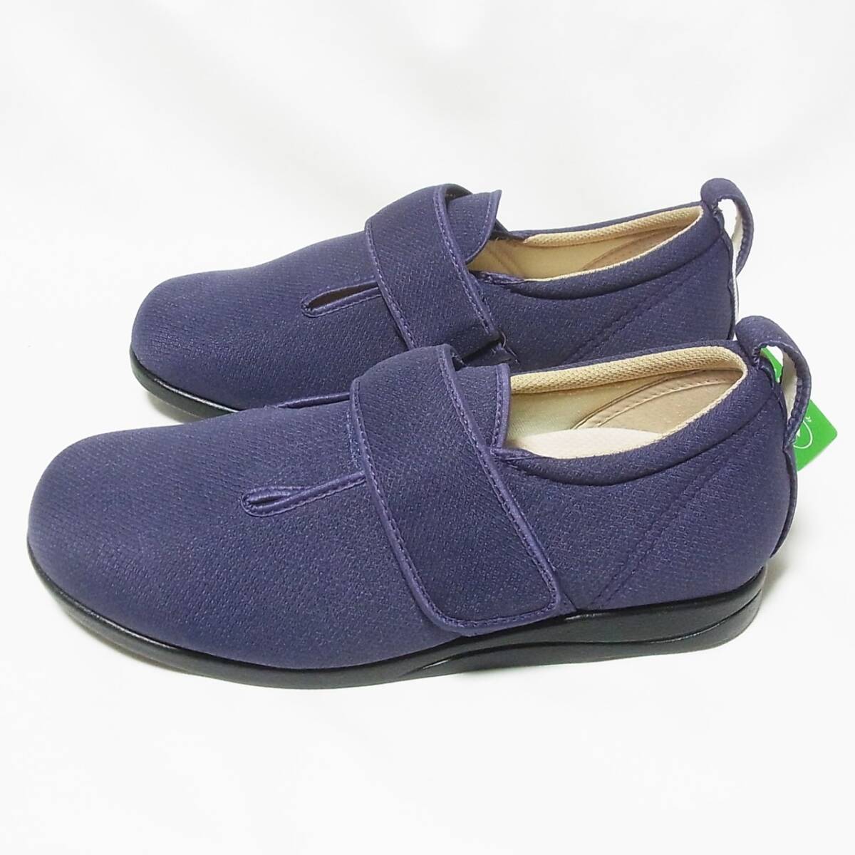 Yahoo!オークション - あゆみ 未使用 ダブルマジック3【幅広3E】 紫 L/...