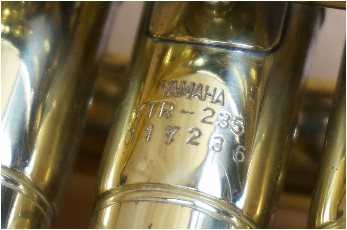 Yahoo!オークション - YAMAHA ヤマハ楽器 トランペット YTR-235 YTR235...