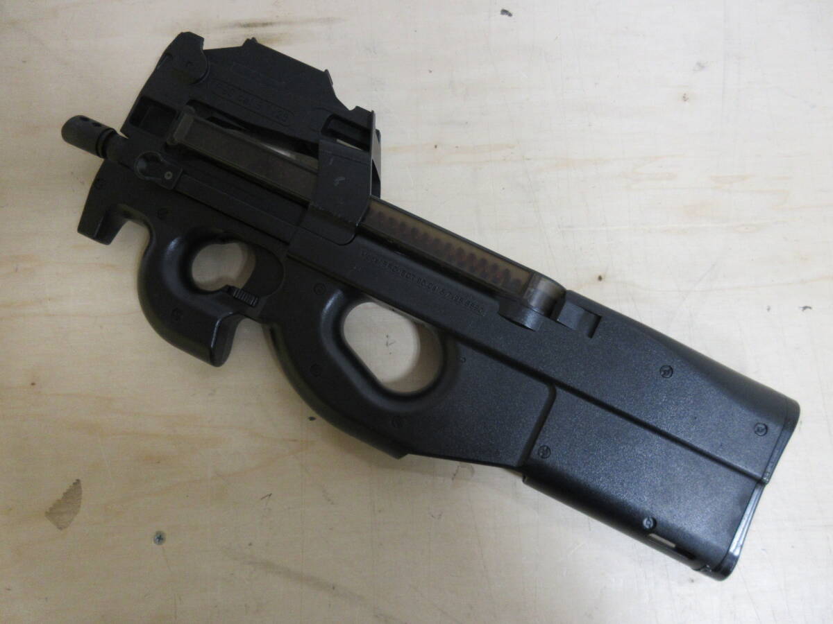 Yahoo!オークション - 122) ジャンク 東京マルイ P90 スタンダード電動...