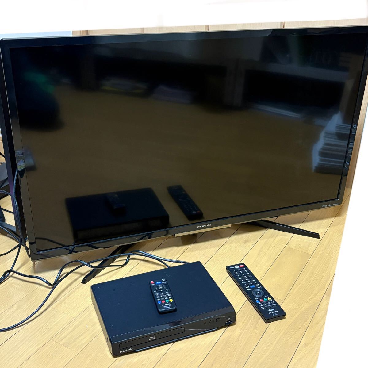 Yahoo!オークション - リモコン B-CASカード付 FUNAI フナイ FL-40H201...