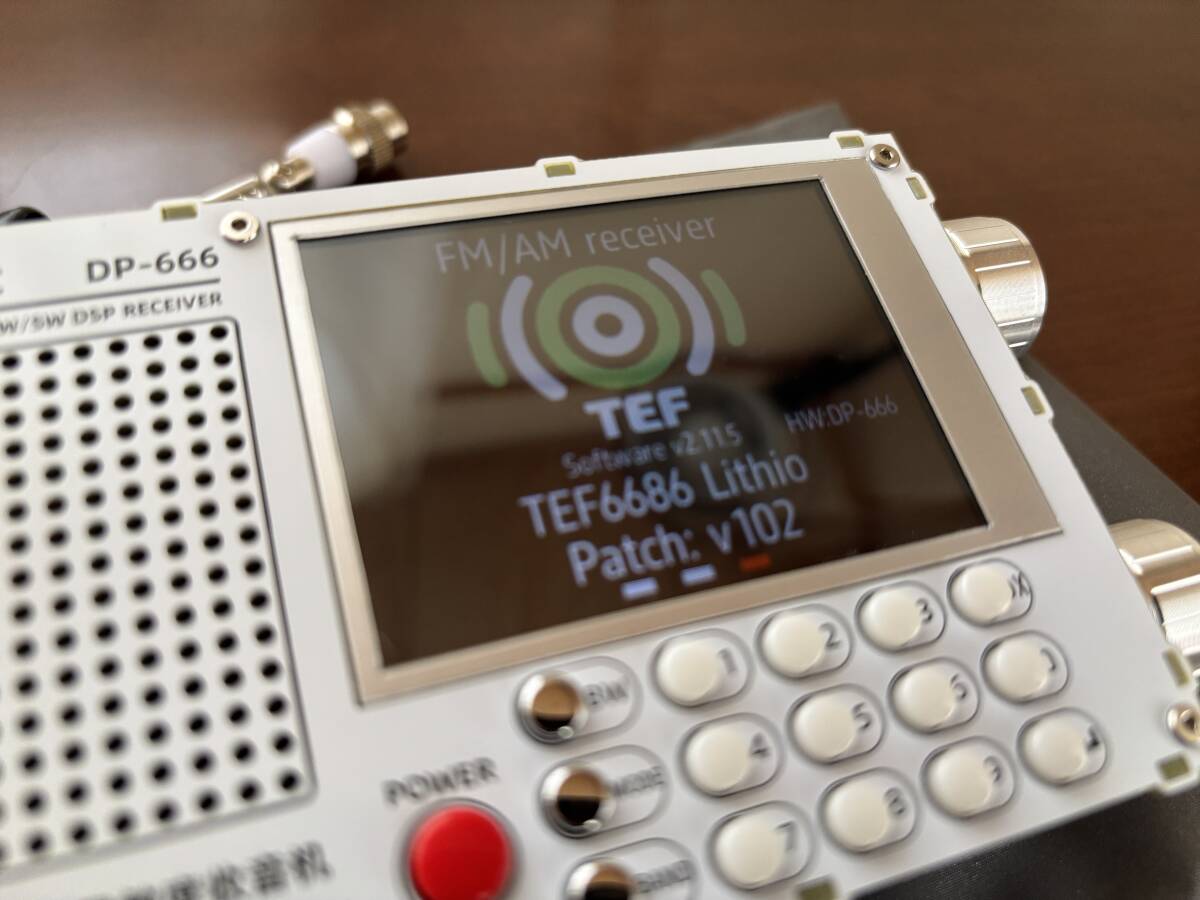 Yahoo!オークション - DP-666 DEEPELEC DSPラジオ 中古美品 TEF6686