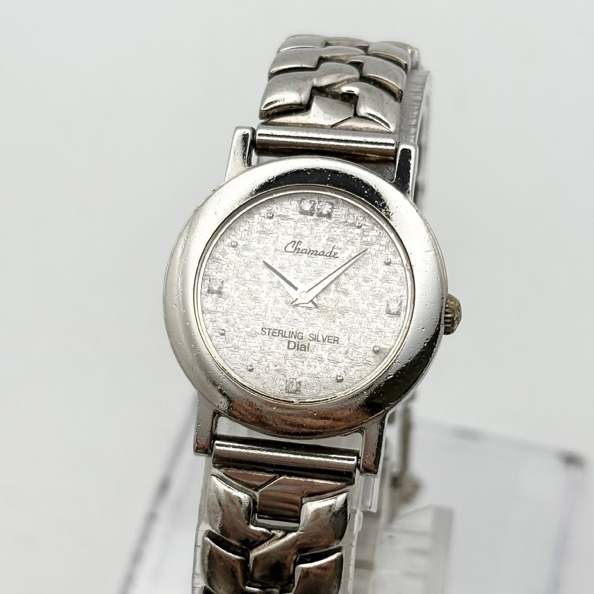 稼働 Chamade STERLING SILVER Dial SV925 ストーン5P クォーツ レディース腕時計 2-43-A(その他)｜売買されたオークション情報、yahooの商品情報を ...