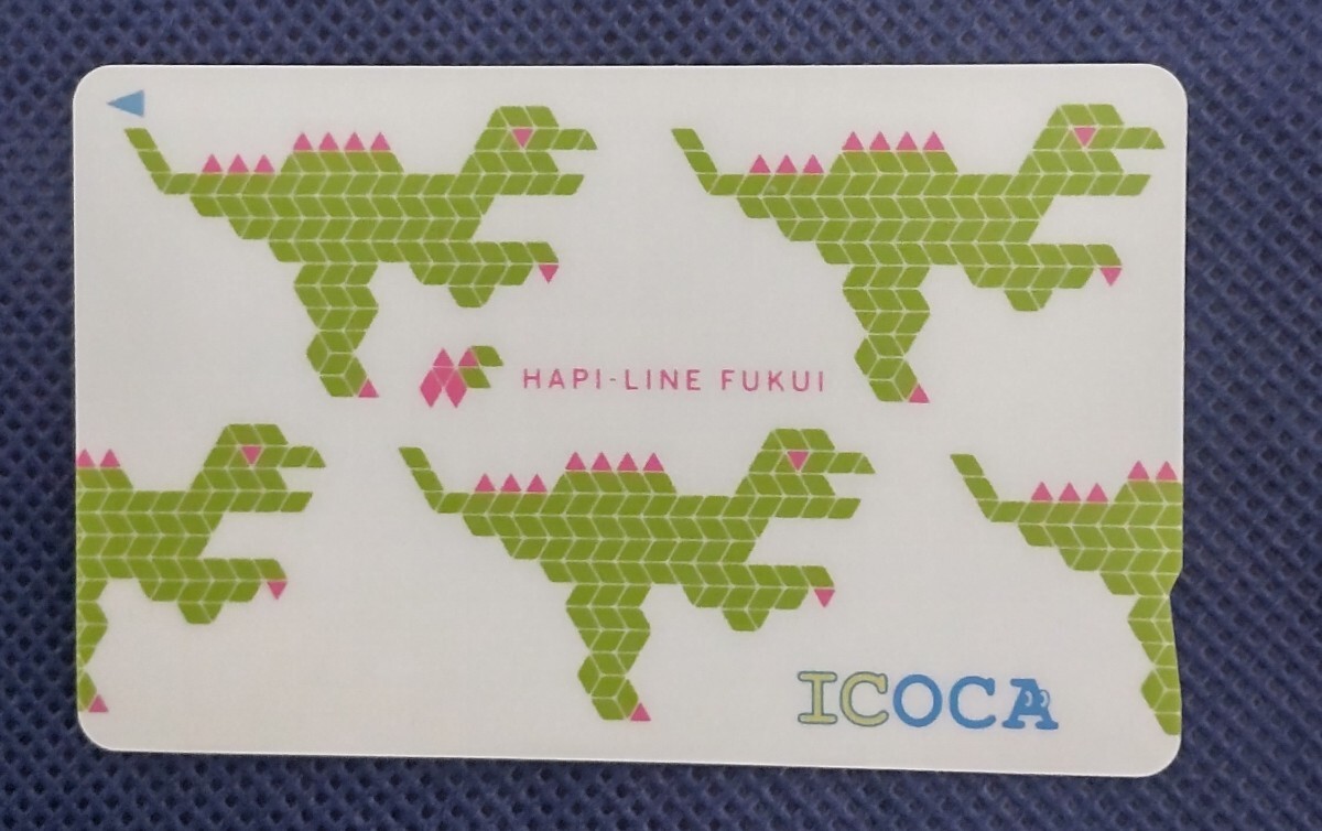 Yahoo!オークション - ICOCA イコカ デポジットのみ ハピラインふくい ...