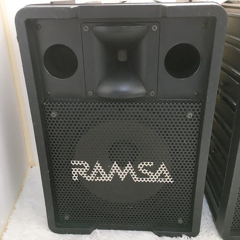 Yahoo!オークション - ラムサ RAMSA WS-A200 ペアスピーカー ブラック...