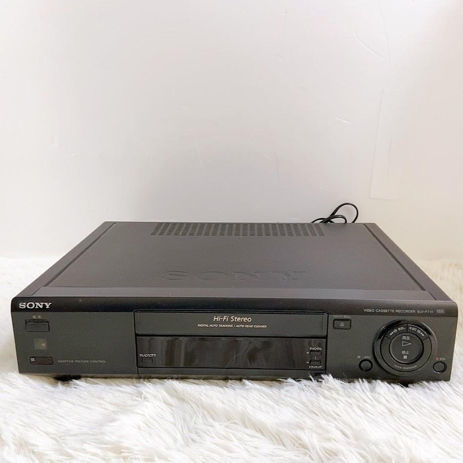 SONY SLV-FT10 ビデオデッキ ソニー VHS リモコン付 レトロ 1997 SONY SLV-FT10 ビデオデッキ ソニー VHS リモコン付 レトロ 1997