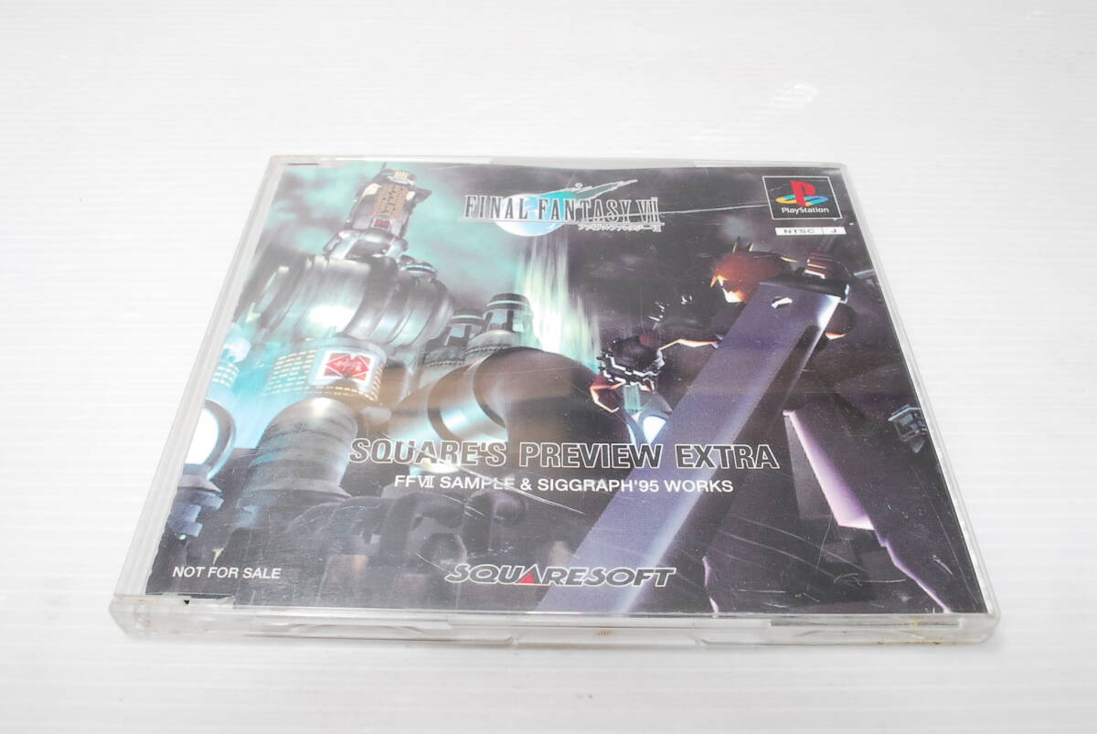Yahoo!オークション - PS ファイナルファンタジー7 SQUARE'S PREVIEW E...
