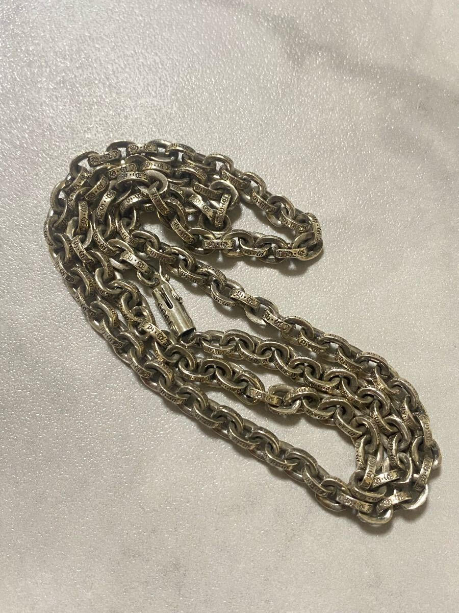 Yahoo!オークション - Chrome Hearts ペーパーチェーン SV925 クロス 1...