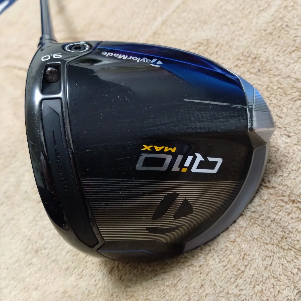 テーラーメイド QI10 MAX ドライバー 9.0度 Diamana 50S 中古 テーラーメイド QI10 MAX ドライバー 9.0度 Diamana 50S 中古