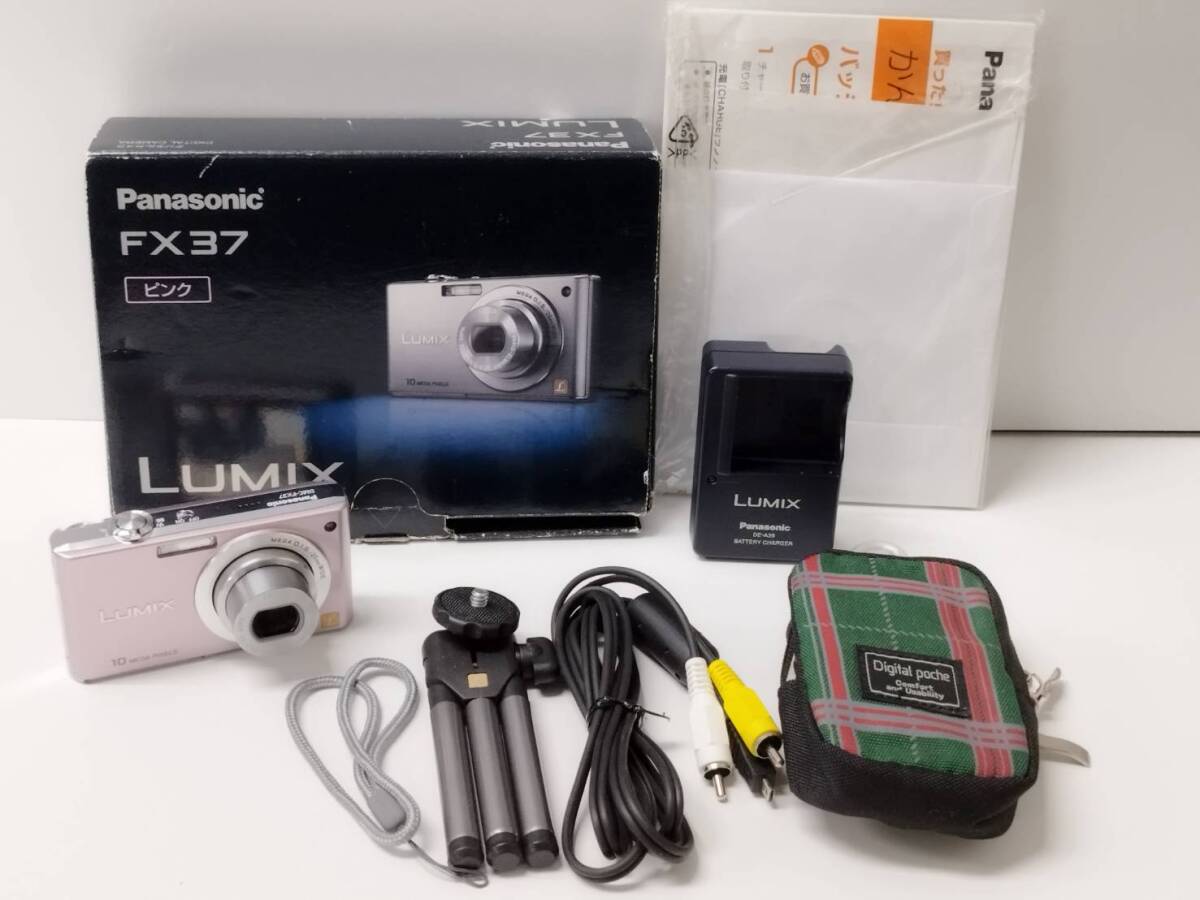 Yahoo!オークション - Panasonic LUMIX DMC-FX37 デジタルカメラ/ピン...