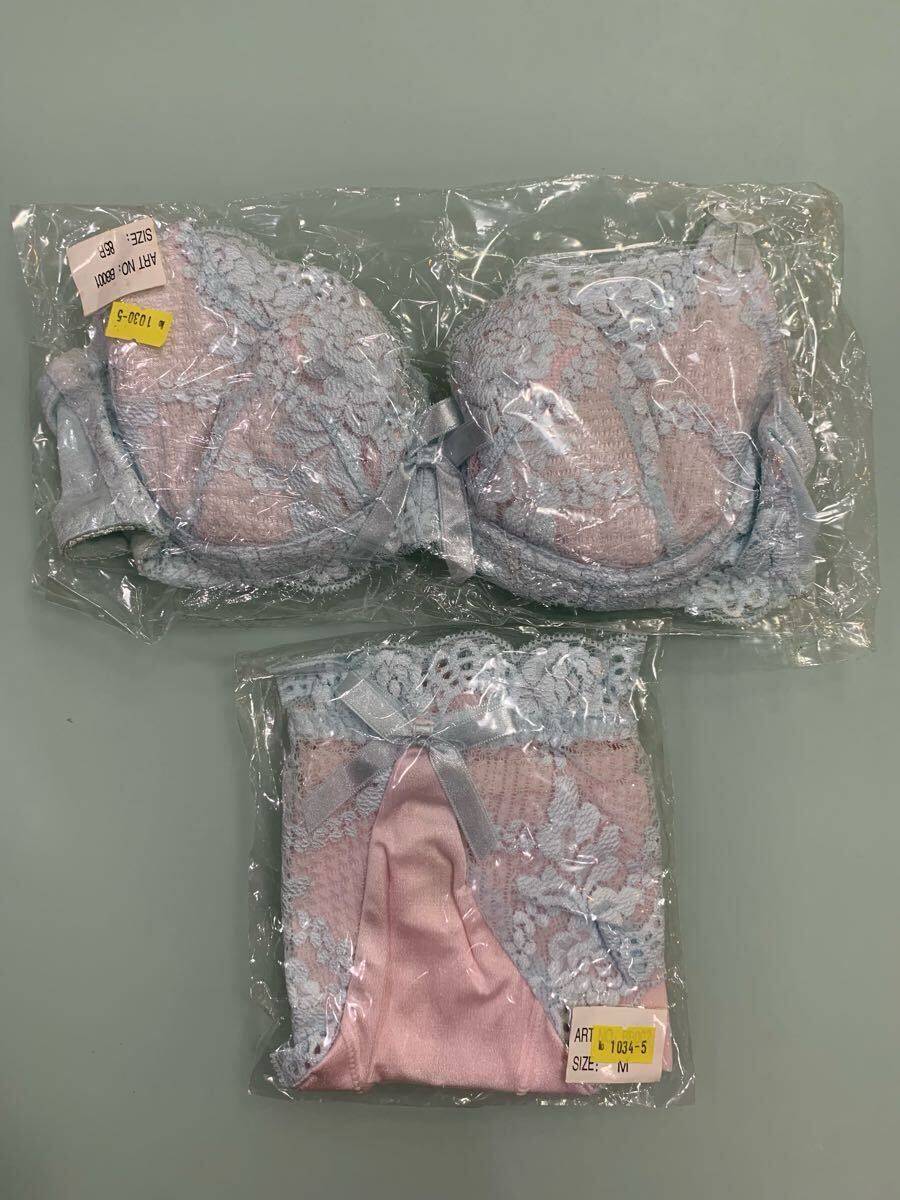 Yahoo!オークション - ピーチジョン ブラ&ショーツセット 85B M 水色/...