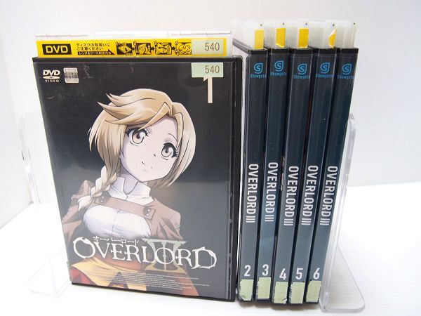 Yahoo!オークション - DVD オーバーロード OVERLOAD 一期 Ⅰ 全巻6巻 ...