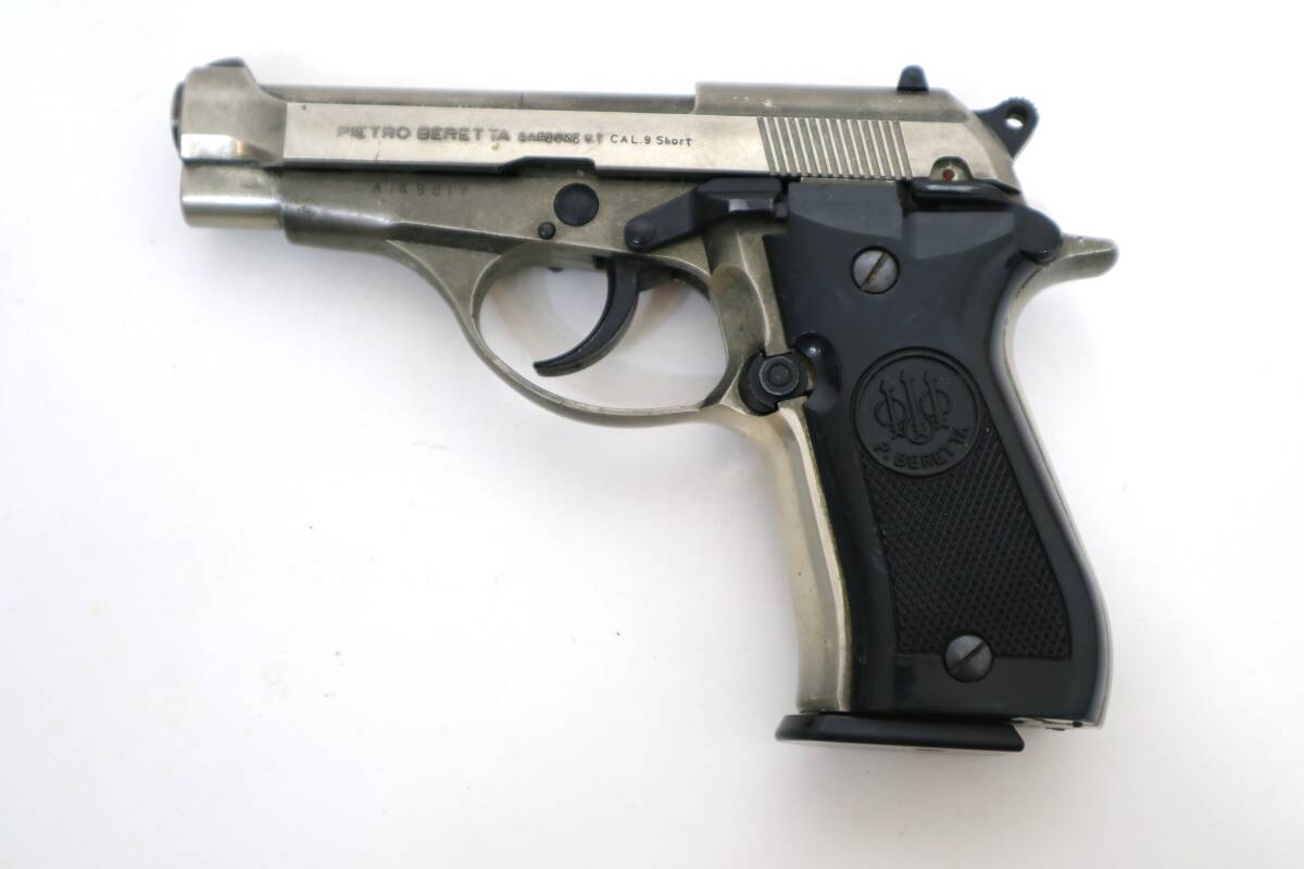 Yahoo!オークション - MFGマルシン ベレッタ M84 ガスガン 固定スライ...