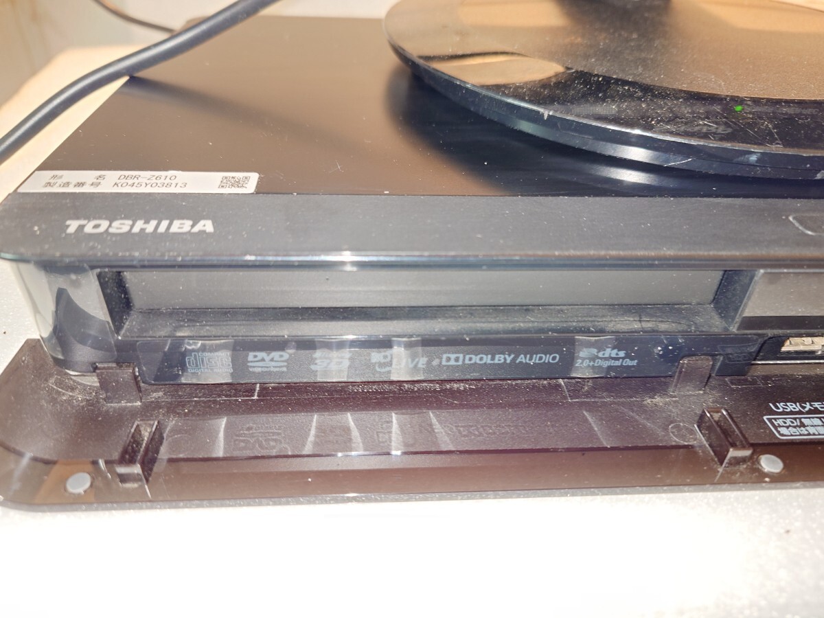 Yahoo!オークション - TOSHIBA DBR-Z610 15年製 500GB BD/DVD 動作確認...