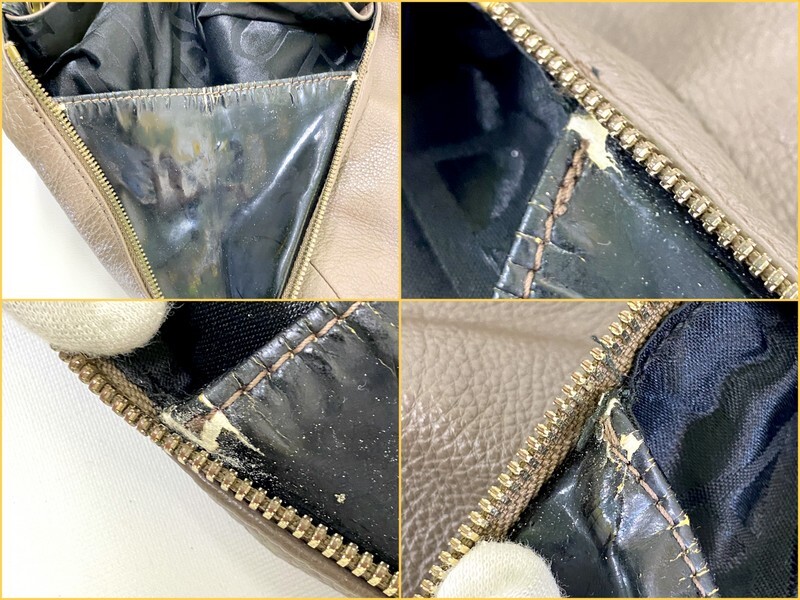 FURLA フルラ エリザベス 2wayバッグ レザー ブラウン ブラック FURLA フルラ エリザベス 2wayバッグ レザー ブラウン ブラック