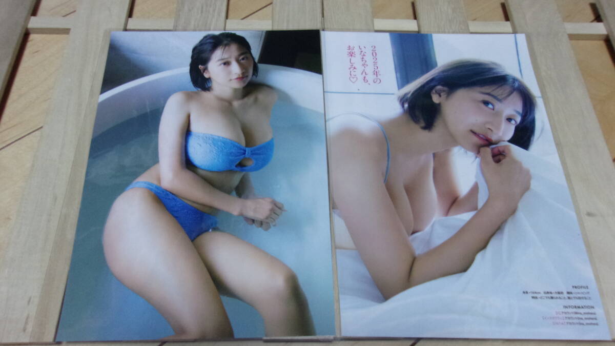 Yahoo!オークション - 榎原依那 巨乳グラドル 雑誌切B5ラミネート8P T1...