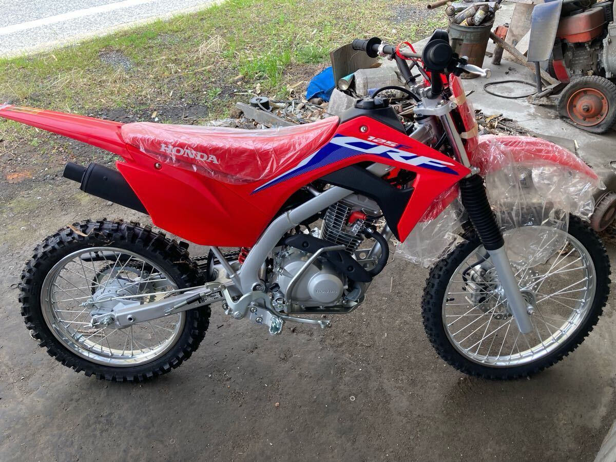Yahoo!オークション - ホンダ CRF125F 新車 登録書類付き 保安部品キッ...
