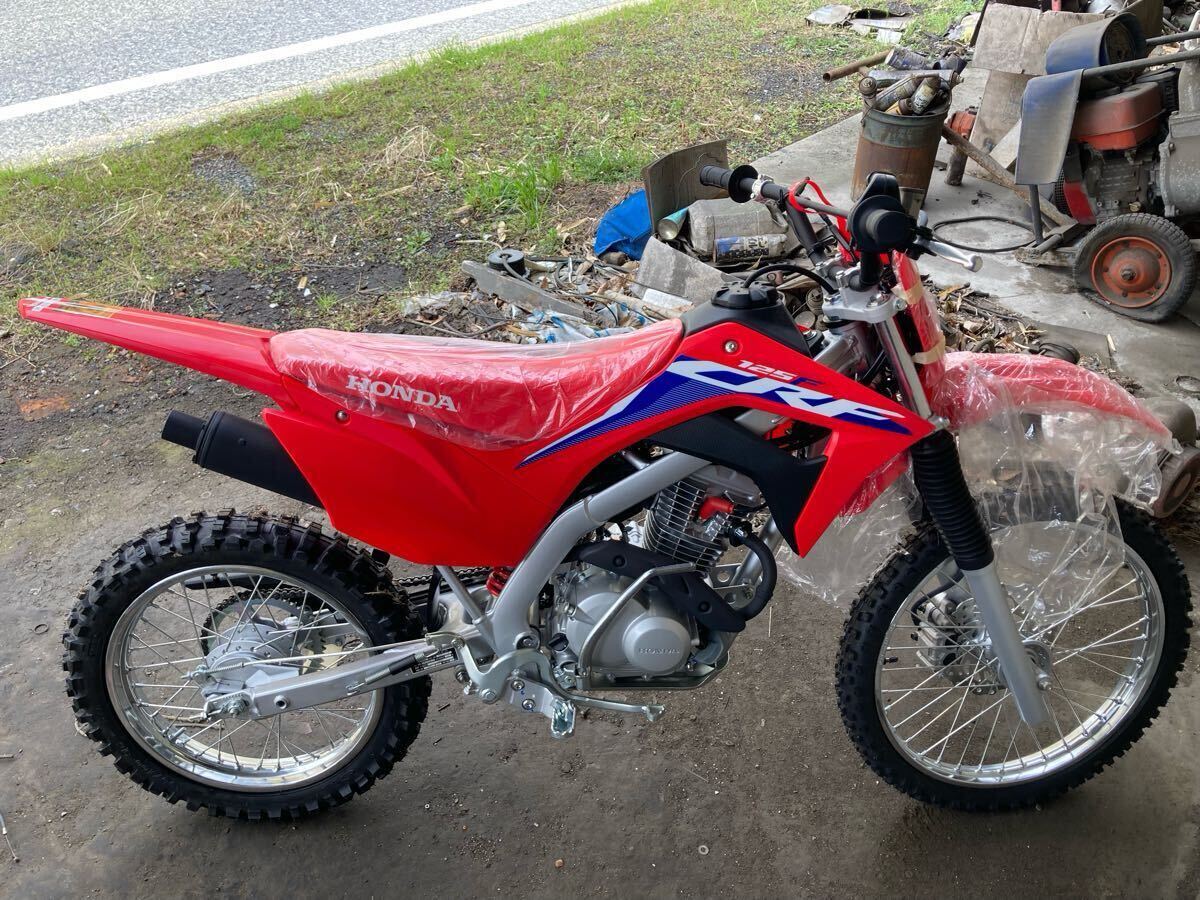 Yahoo!オークション - ホンダ CRF125F 新車 登録書類付き 保安部品キッ...