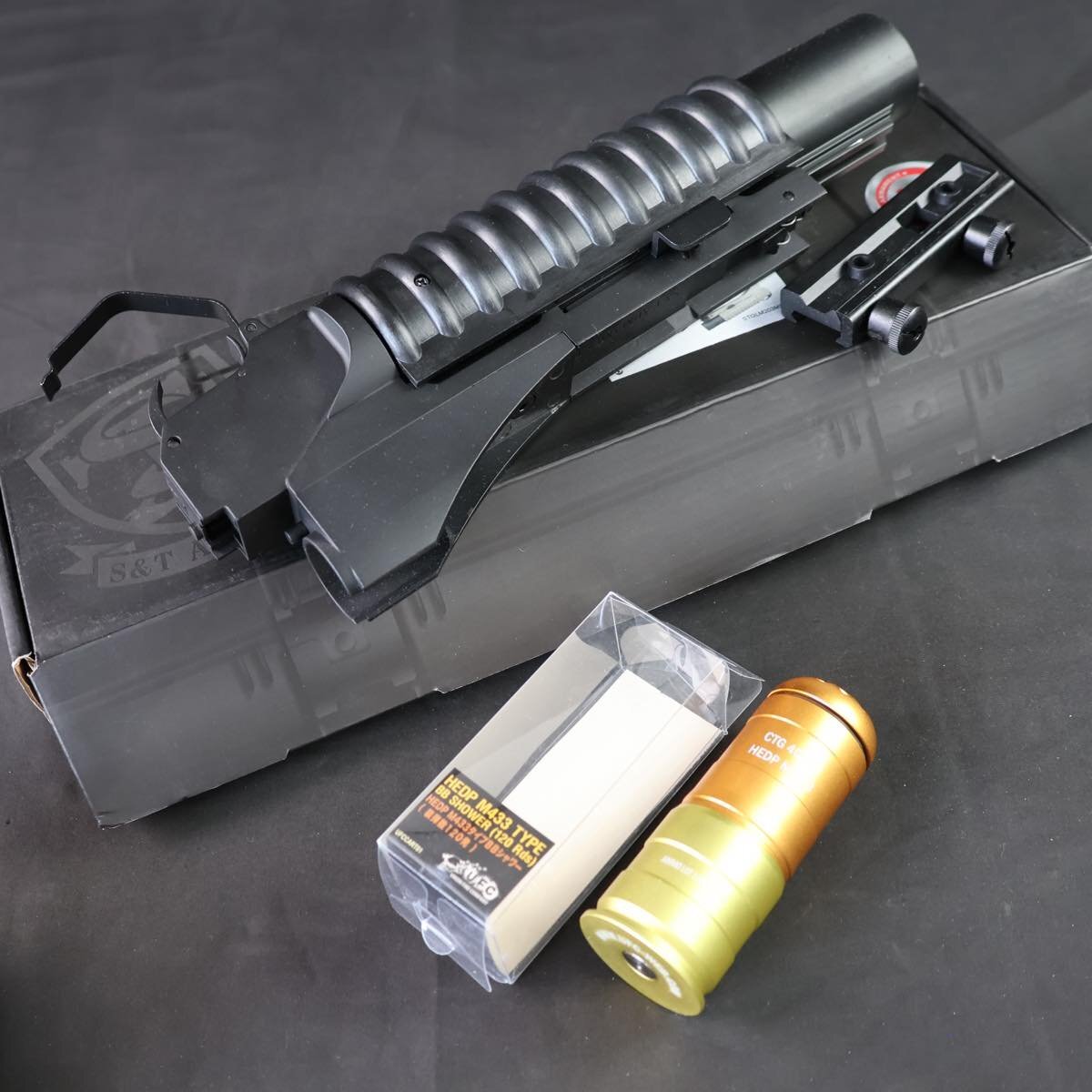 Yahoo!オークション - S&T M203タイプ グレーネードランチャー ショー...