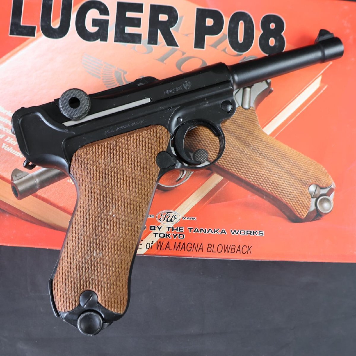 Yahoo!オークション - タナカワークス ルガー P08 4インチ HW ガスガ...