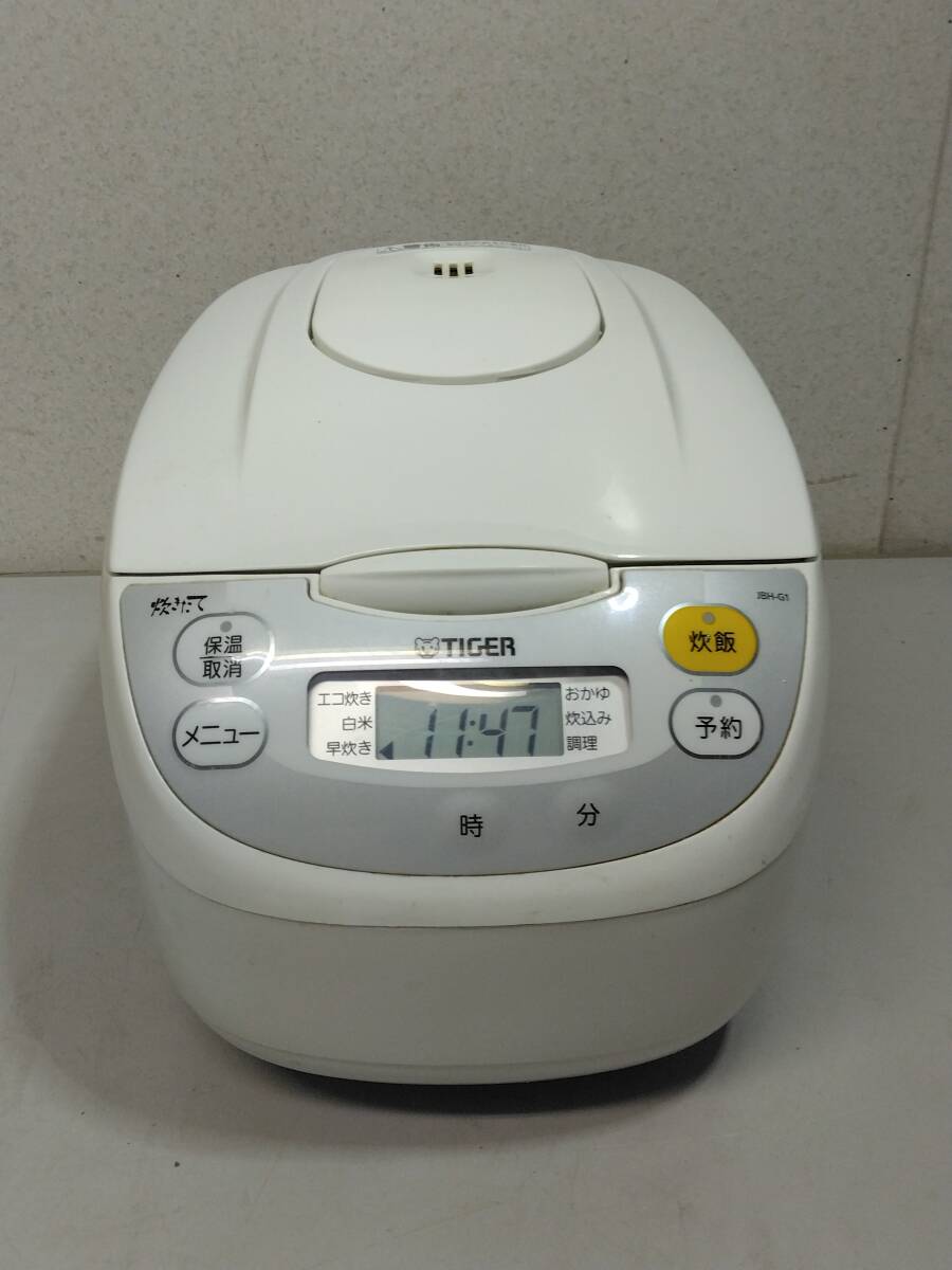 Yahoo!オークション - タイガー魔法瓶 5.5合 JBH-G101 炊飯器 マイコ...