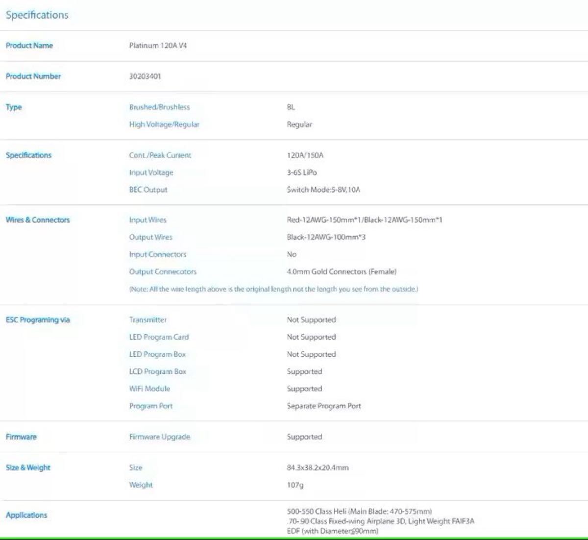 Yahoo!オークション - E6・550クラスに ホビーウイング・120A-V4・BEC...