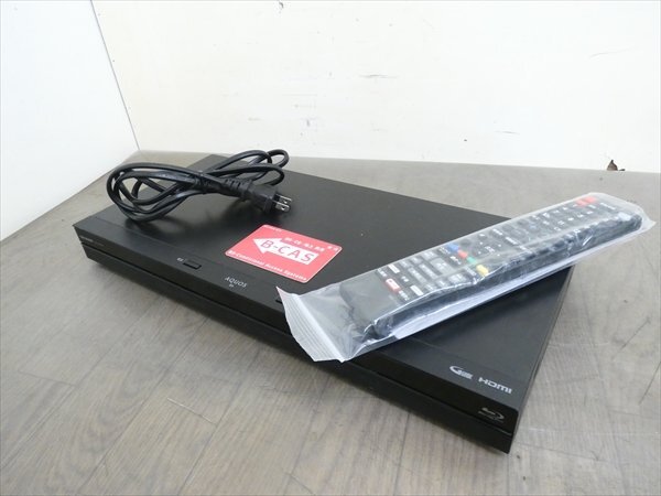 500GB 16年 シャープ/SHARP/AQUOS HDD/BDレコーダー BD-NW500 リモコン付 2番組同時録画 3D対応機 管SA7595(シャープ)｜売買されたオークション情報 ...