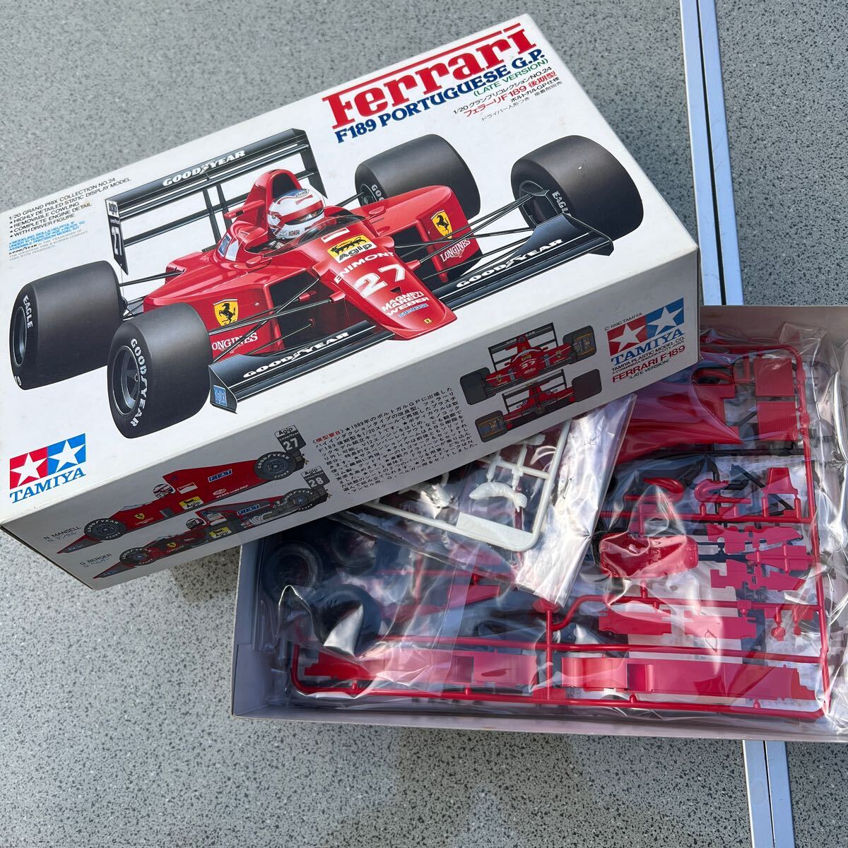 Yahoo!オークション - フェラーリ F189 後期型 （ポルトガルGP仕様）