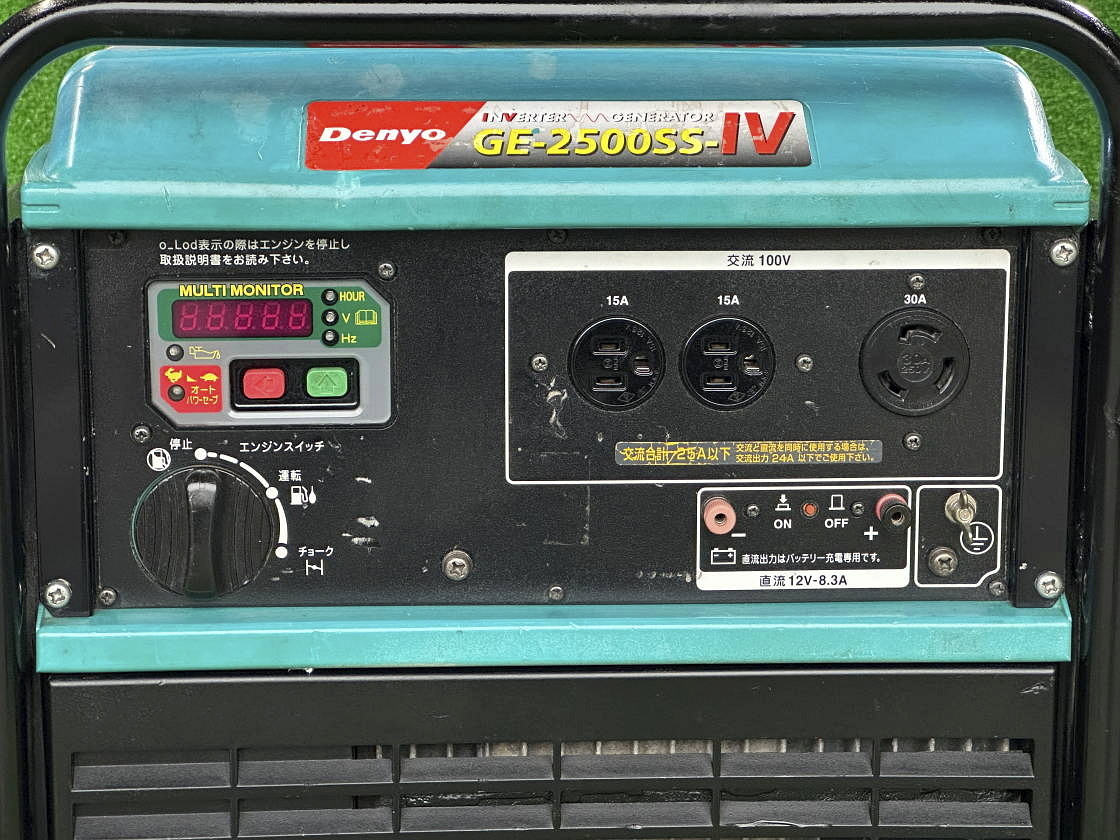 Yahoo!オークション - DENYO GE-2500SS-IV 防音型インバーターガソリ...