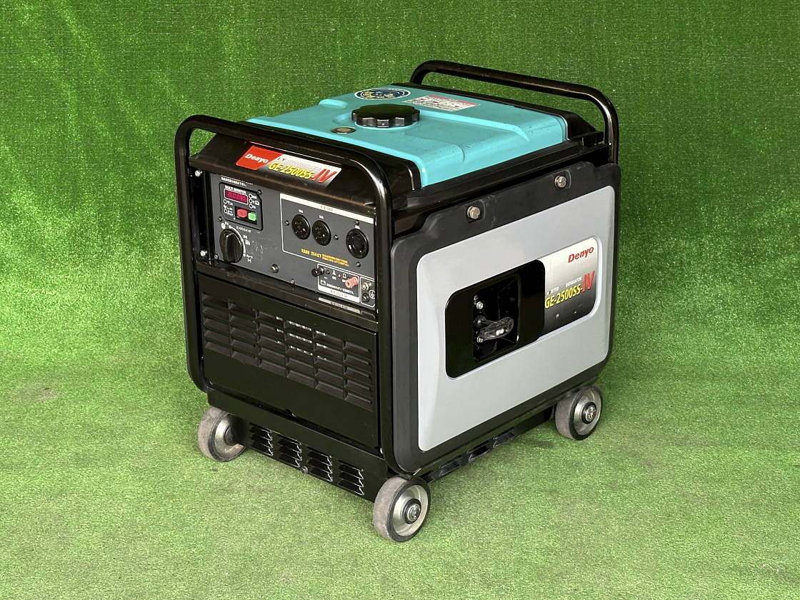 Yahoo!オークション - DENYO GE-2500SS-IV 防音型インバーターガソリ...
