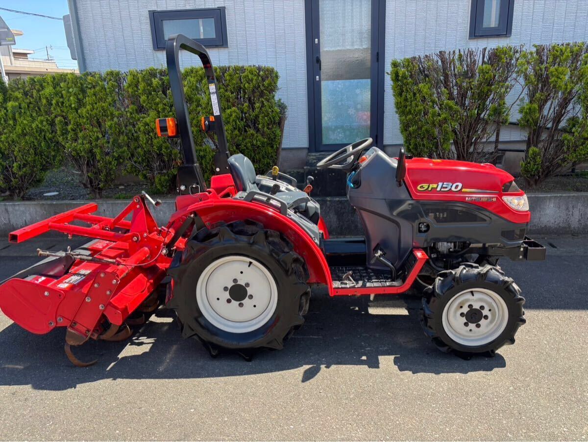 Yahoo!オークション - MITSUBISHI 三菱 4WD トラクター GF130 /389時間...