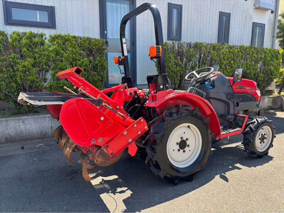 Yahoo!オークション - MITSUBISHI 三菱 4WD トラクター GF130 /389時間...