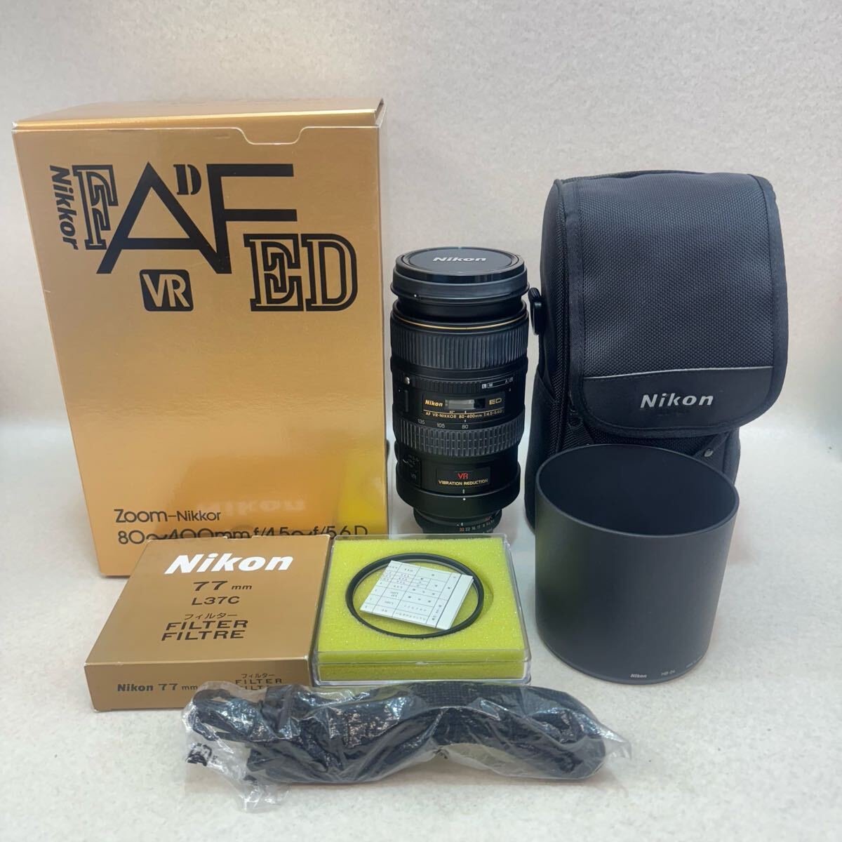 118 Nikon AF VR-Nikkor 80-400mm F4.5-5.6D ED レンズ カメラ 完動品(ニコン)｜売買されたオークション情報、yahooの商品情報をアーカイブ公開 ...