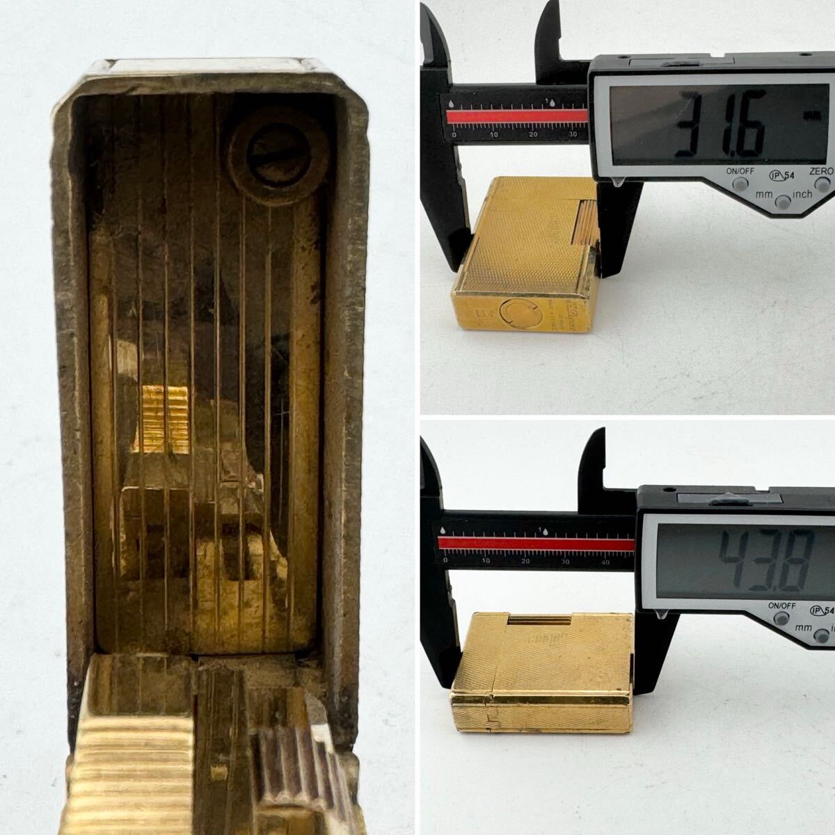 Yahoo!オークション - S.T. Dupont デュポン ゴールドカラー 喫煙具 ...