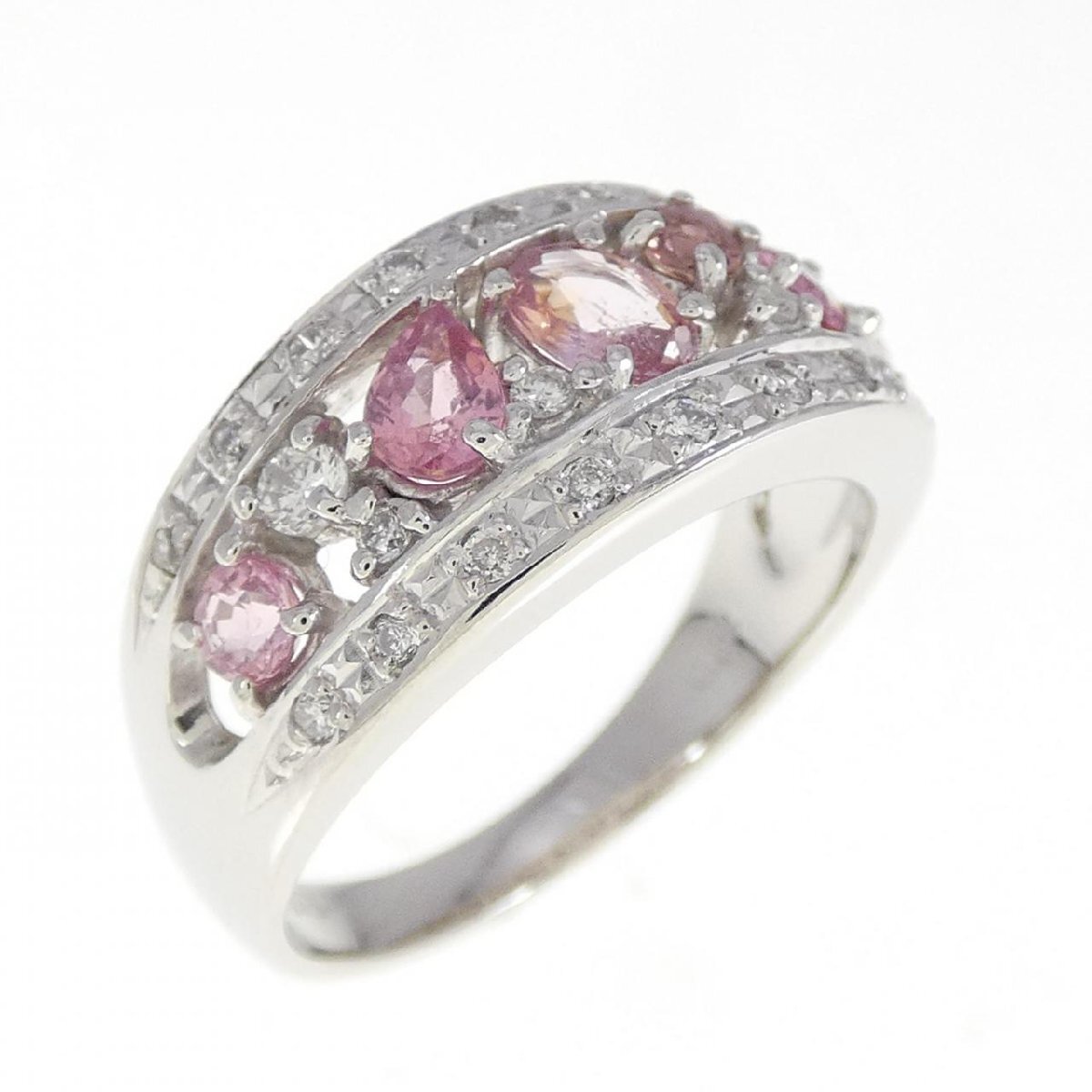 Yahoo!オークション - PT サファイヤ リング 0.94CT