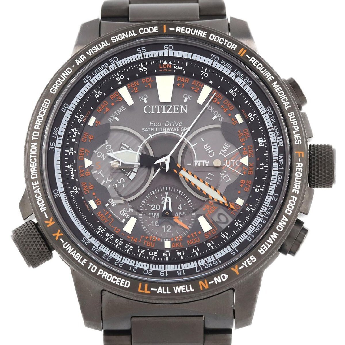 Yahoo!オークション - シチズン プロマスター GPS・30th LIMITED F990-...