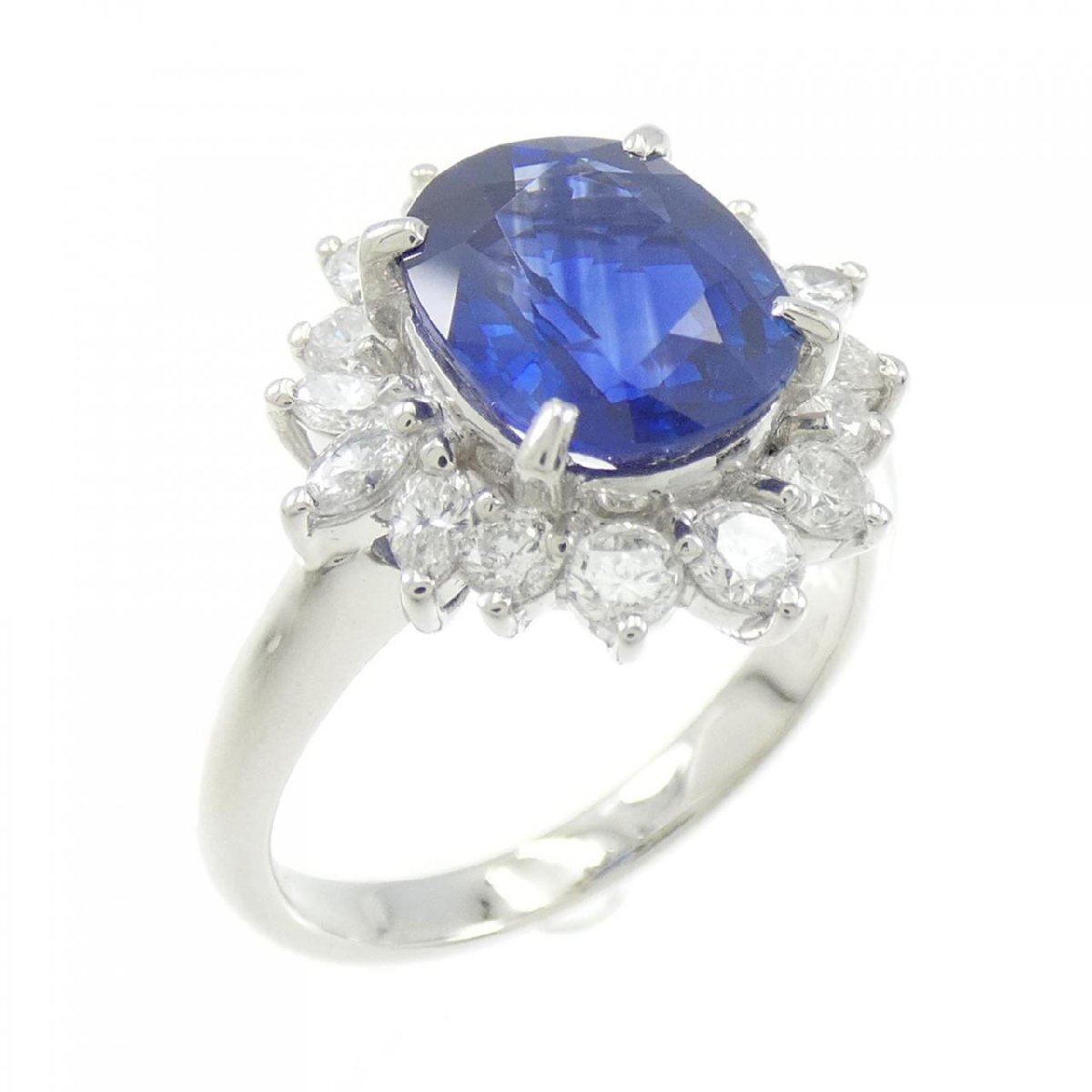 Yahoo!オークション - PT サファイヤ リング 2.85CT