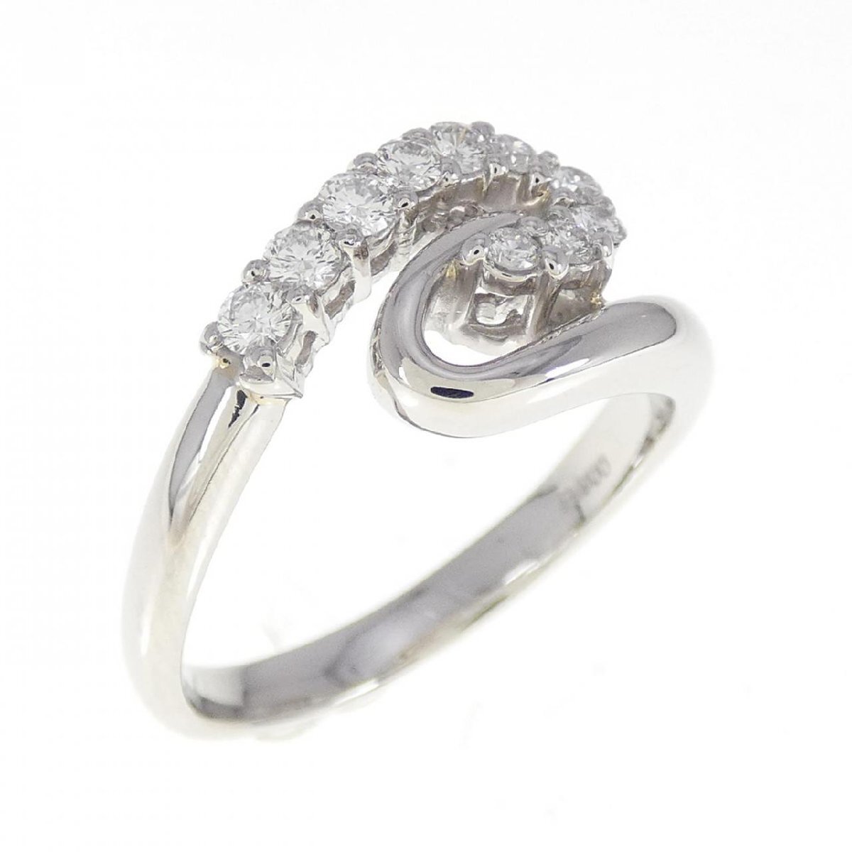 Yahoo!オークション - PT ダイヤモンド リング 0.27CT