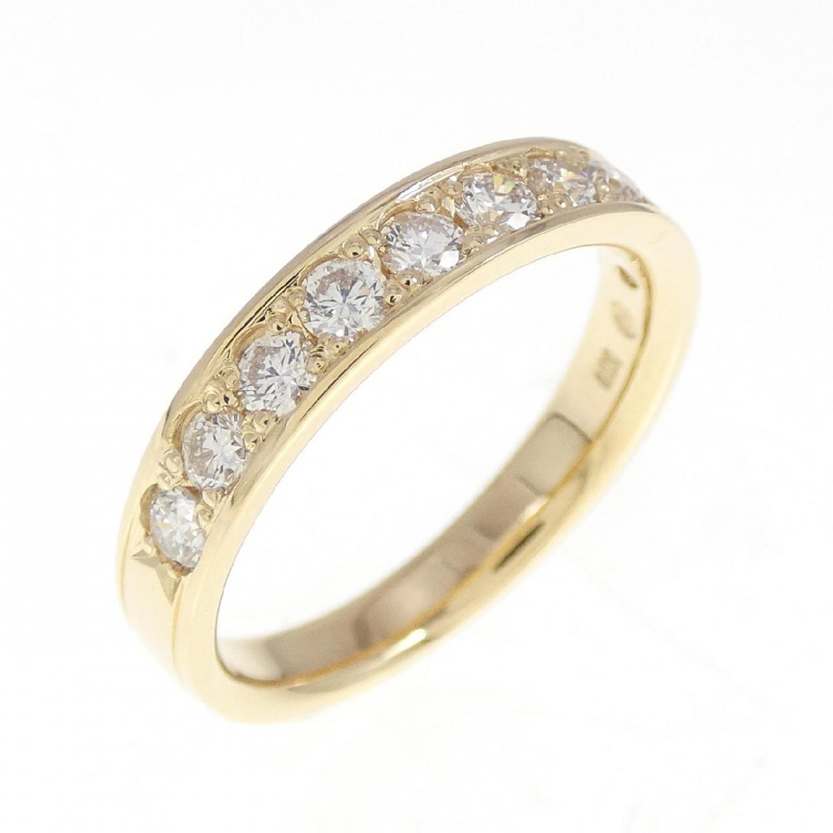 Yahoo!オークション - K18YG ダイヤモンド リング 0.50CT