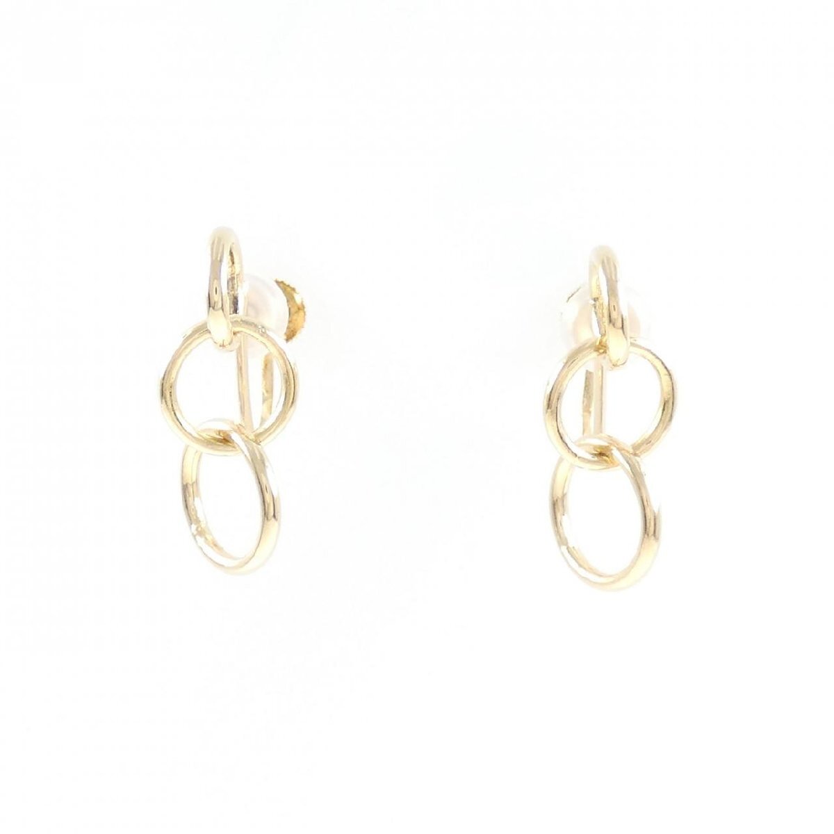 Yahoo!オークション - K18PG イヤリング