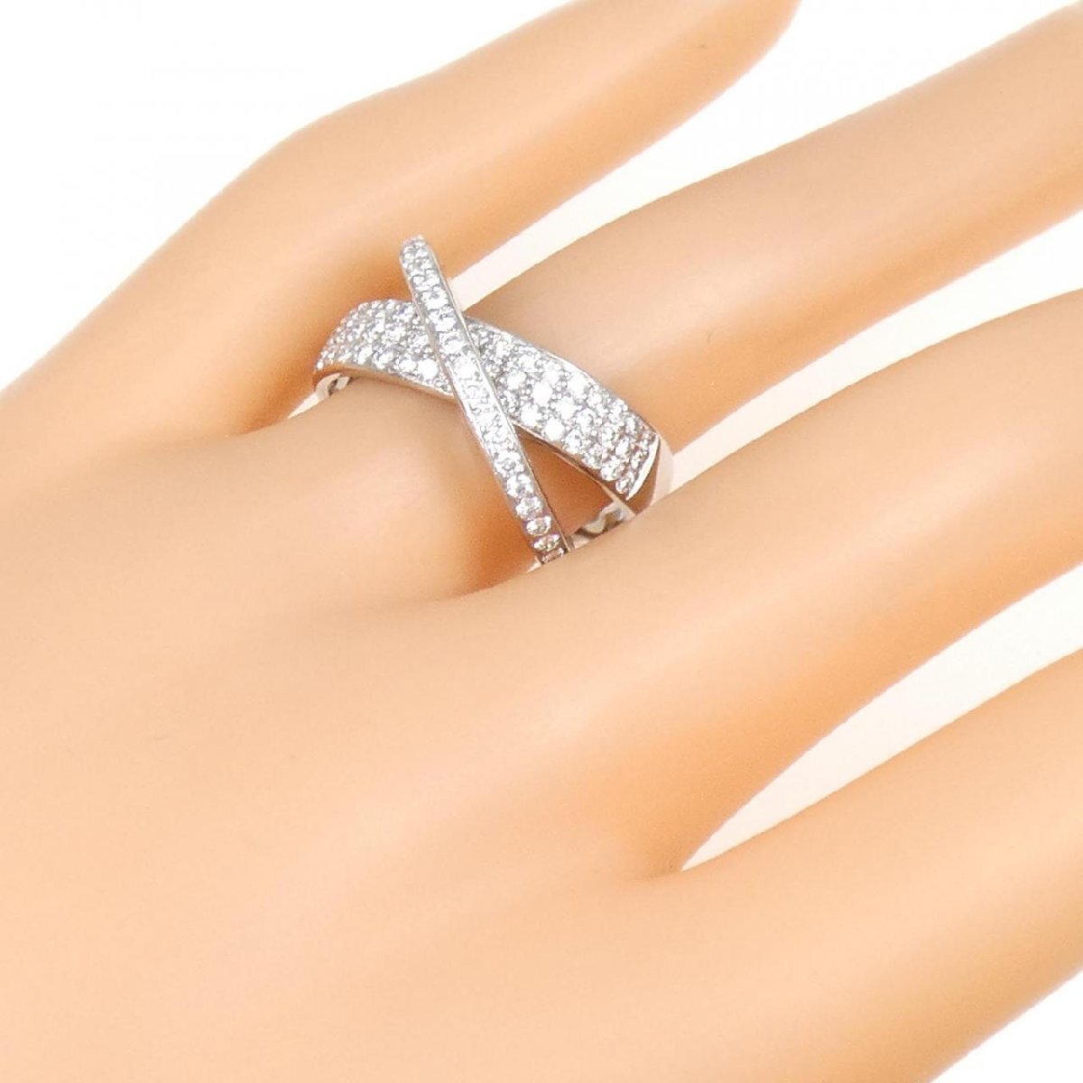 Yahoo!オークション - PT900 ダイヤモンド リング 0.85CT