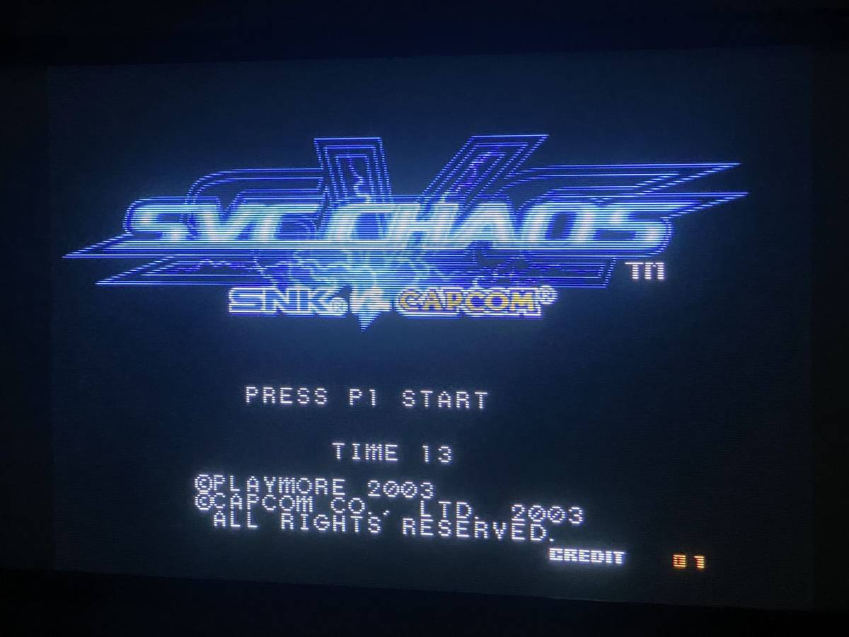 Yahoo!オークション - SNK VS CAPCON（SNK VS. CAPCOM SVC CHAOS）MVS