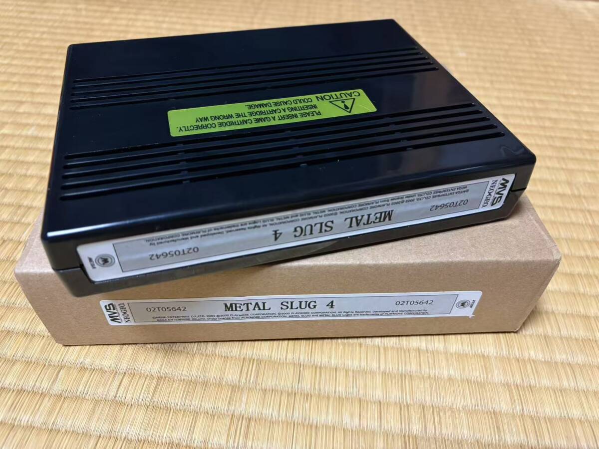 Yahoo!オークション - ROM SNK メタルスラッグ4 METAL SLUG MVS ネオジ...