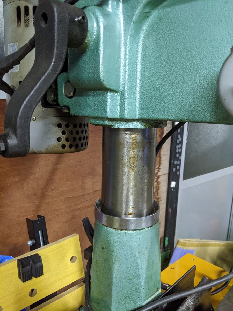 Yahoo!オークション - 卓上フライス盤 100V FK-500 卓上ボール盤 光畑...