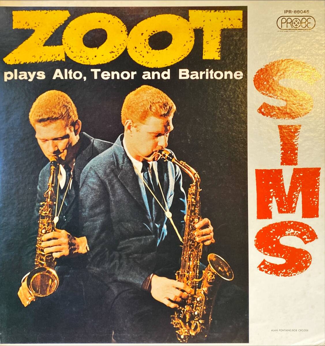 Yahoo!オークション - Zoot Sims Plays Alto Tenor And Baritone