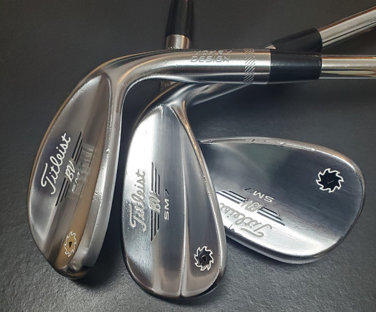 Yahoo!オークション - 【美品】ボーケイ SM7 3本セット Titleist VOKEY...